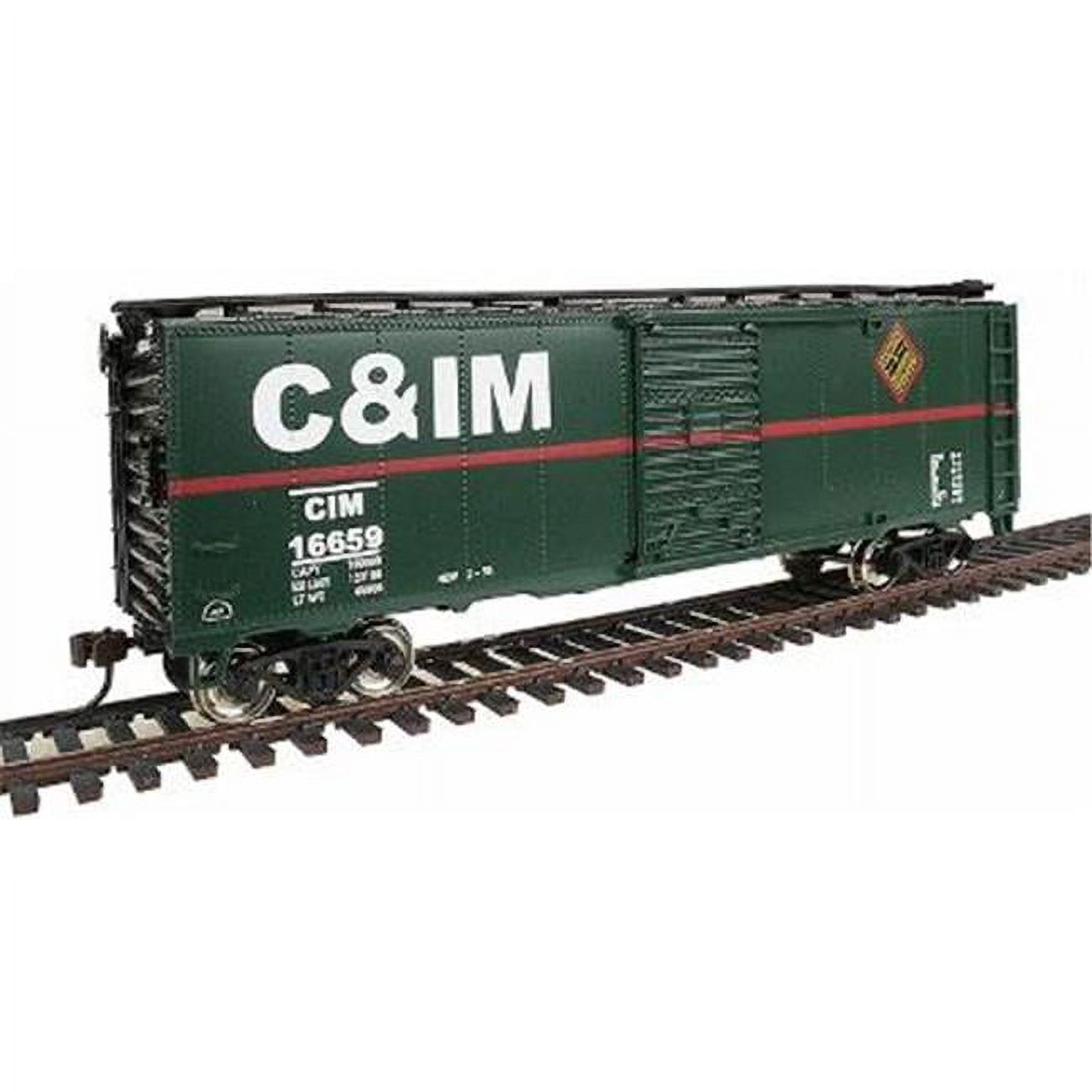 Bachmann BAC17025 40 ft. Box Car - Chicago & Illinois Midland - Walmart.com