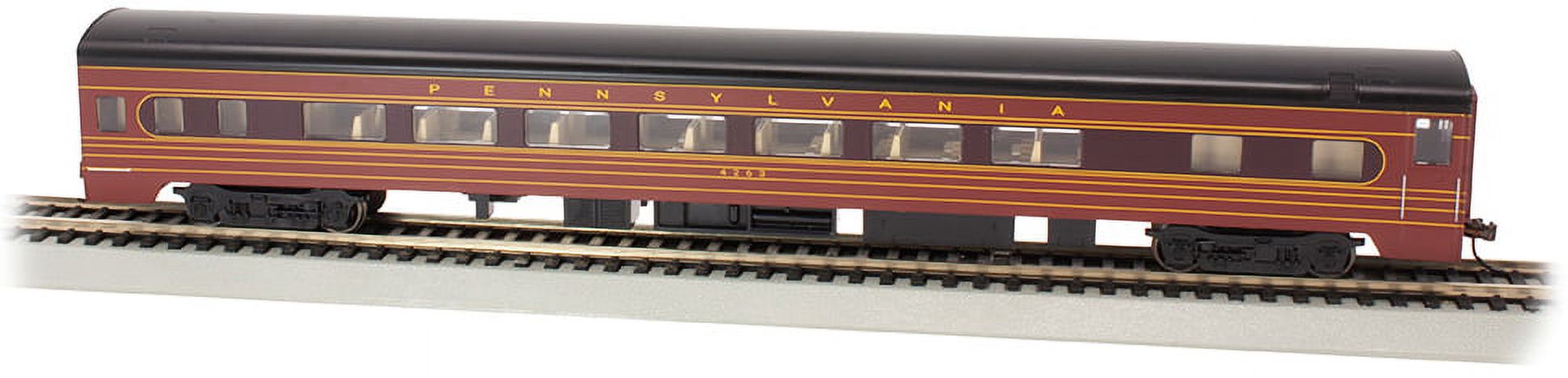 Bachmann HO Scale 85' Smooth-Side Passenger Coach Lighted Pensylvania ...