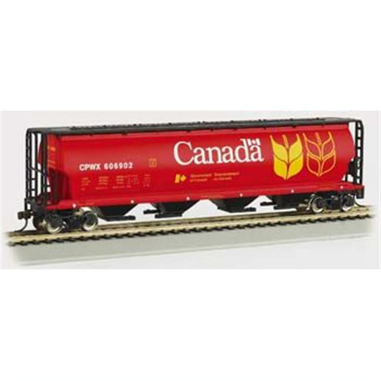 Bachmann HO Scale Cylindrical 4-Bay Grain Hopper Government of Canada ...