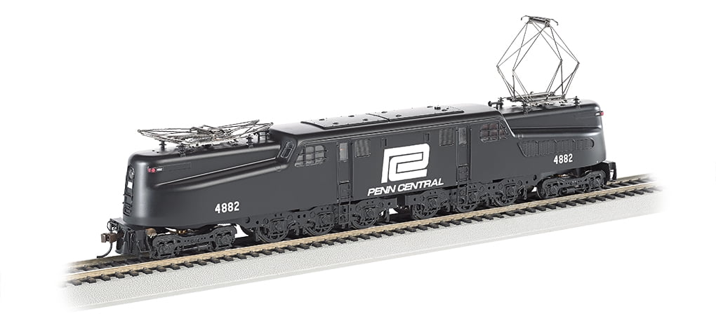 Bachmann HO Scale GG-1 Electric DCC Ready Penn Cen Black White ...