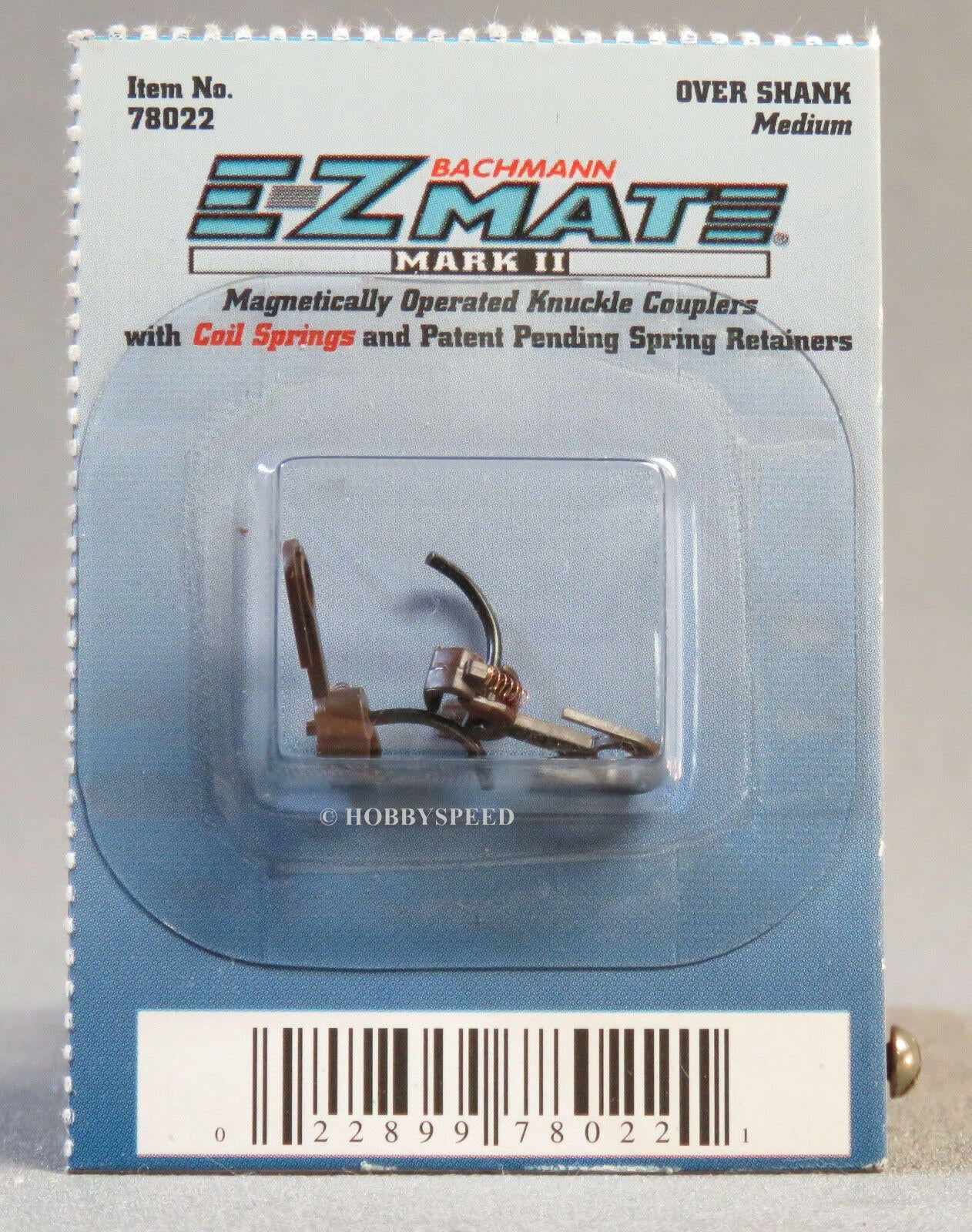 Bachmann HO Scale Over Shank Coupler Medium Train BAC78022 (1X Pack ...