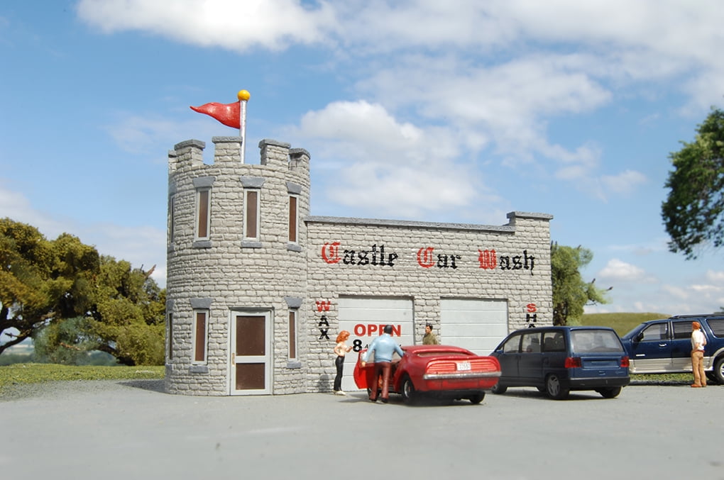 Bachmann Industries HO Castle Car Wash - Walmart.com