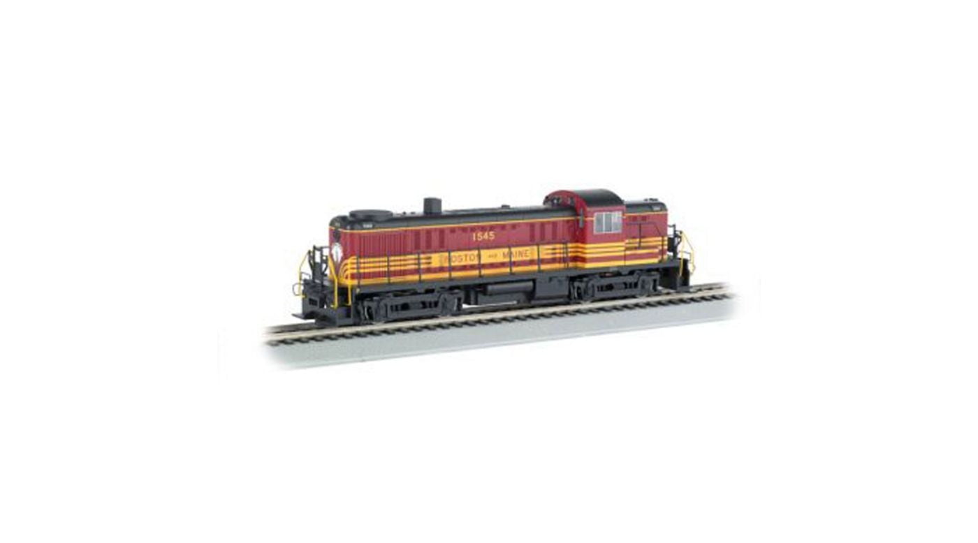 Bachmann Industries HO RS3 w/DCC, B&M/Maroon #1545 - Walmart.com