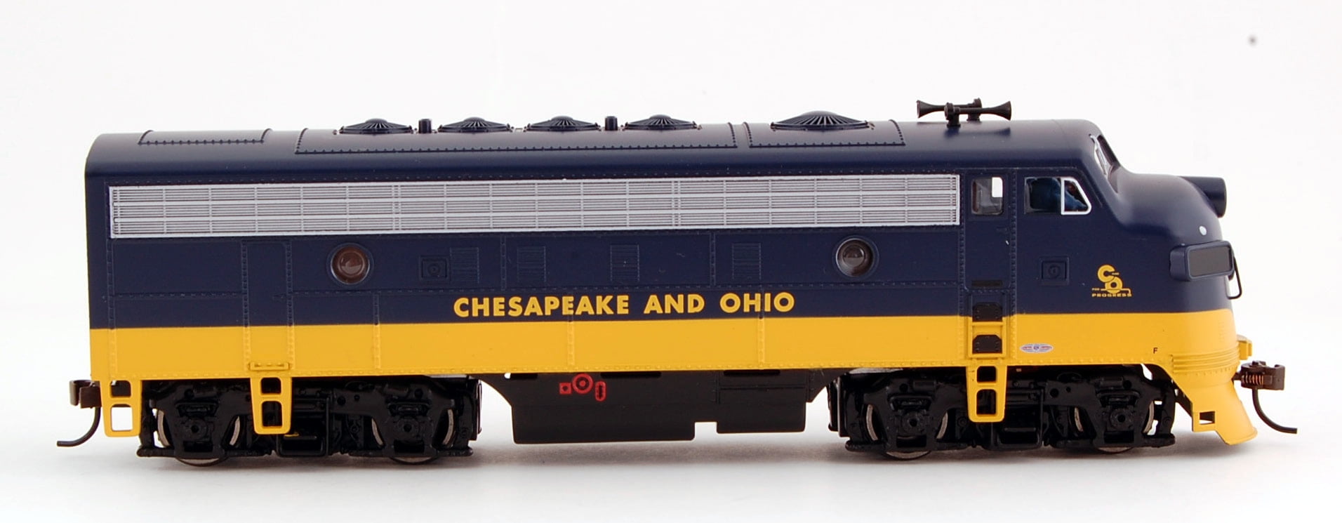 Bachmann HO Scale Train F7 A Diesel Locomotive DCC Ready C & O 63708 ...