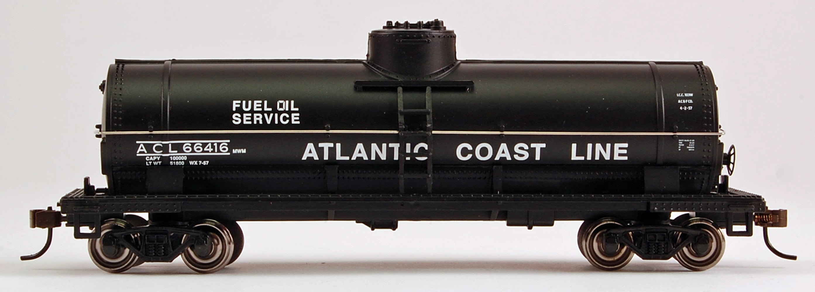Bachmann HO Scale Train Tank Car Atlantic Coast Line 17827 - Walmart.com
