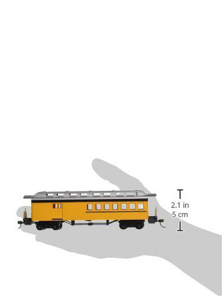 Bachmann Industries 1860 1880 Combine Painted Unlettered Car, Yellow ...