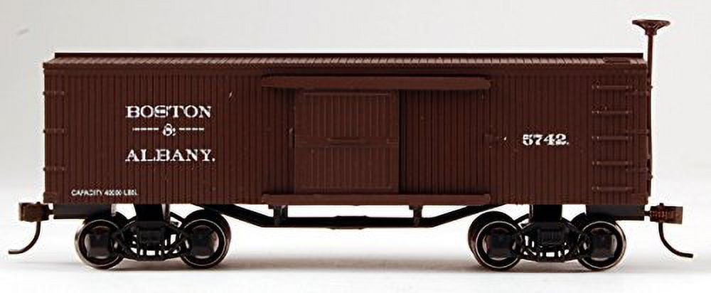 Bachmann Industries Boston & Albany Old-Time Box Car (HO Sca - Walmart.com