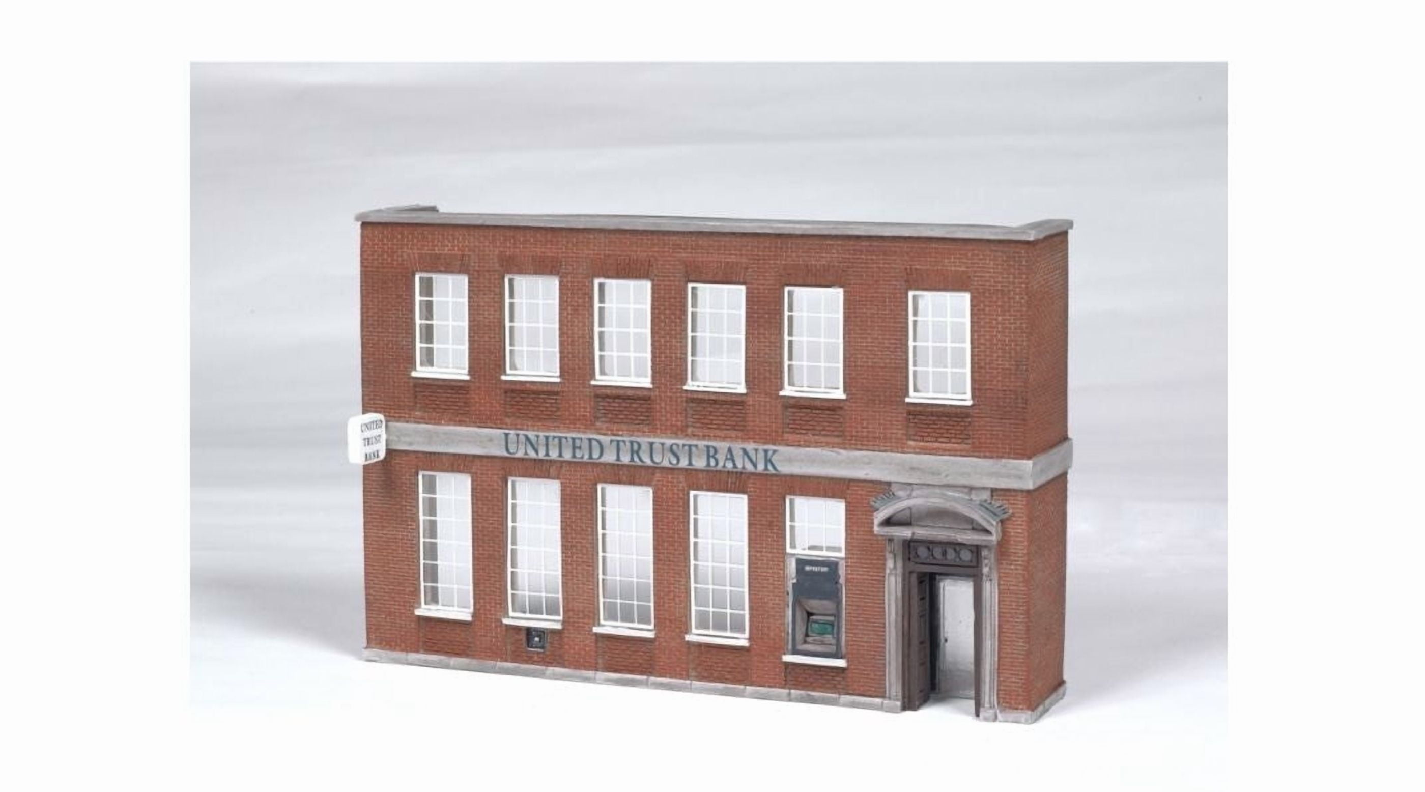Bachmann Industries HO Building Front, United Trust Bank - Walmart.com