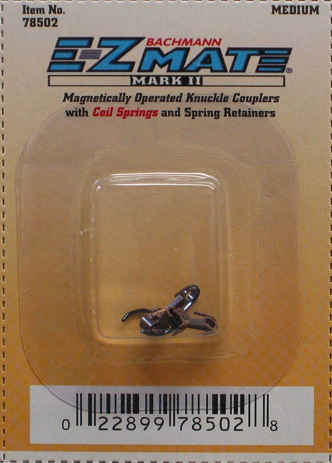 Bachmann N Scale EZ Mate MAGNETICALLY Operated Knuckle COUPLERS ...