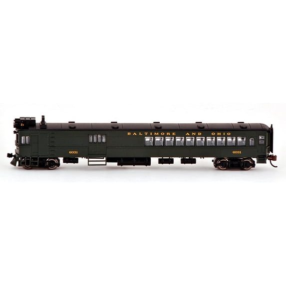 Bachmann N Scale Train Emc Gas Electric Doodlebug W/Trailer Coach ...