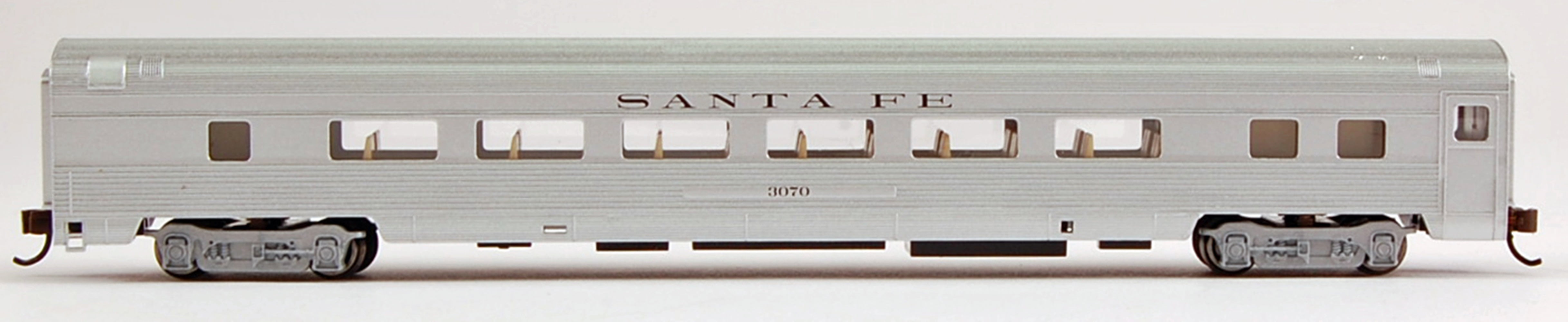 Bachmann N Scale Train Fluted Car Santa Fe 14751 - Walmart.com