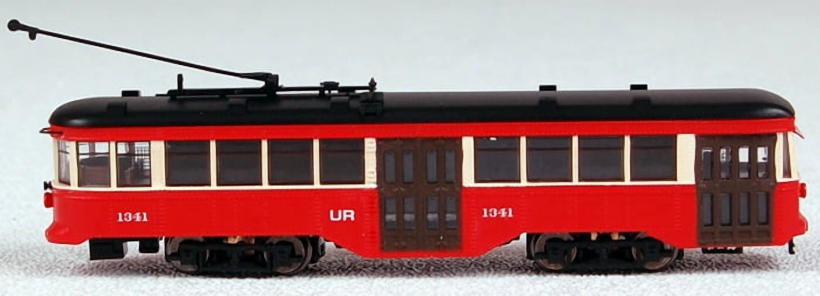Bachmann N Scale Train Peter Witt Trolley DCC Equipped St. Louis ...