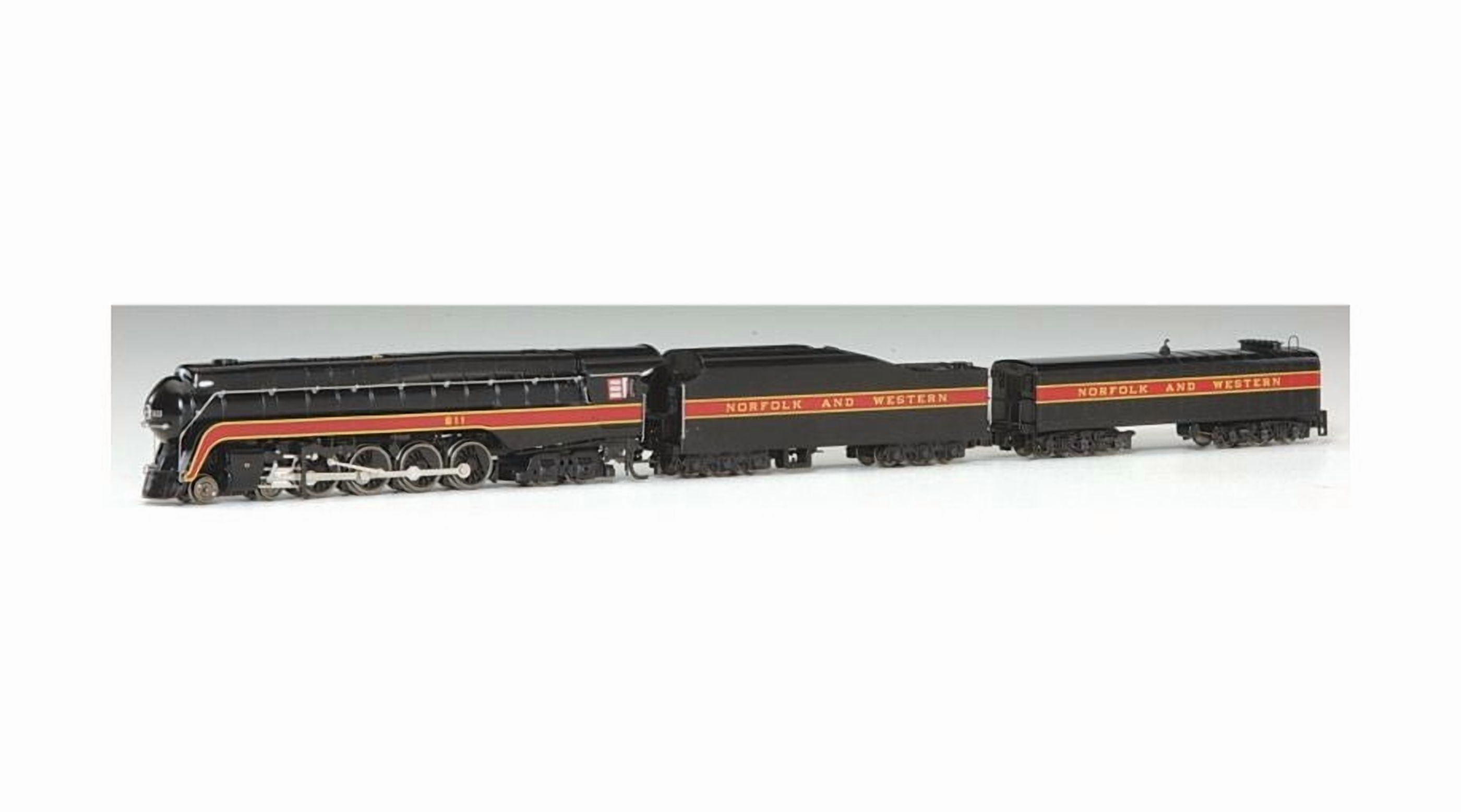 Bachmann N Scale Train Steam 4-8-4 J Class DCC Ready Norfolk & Western ...