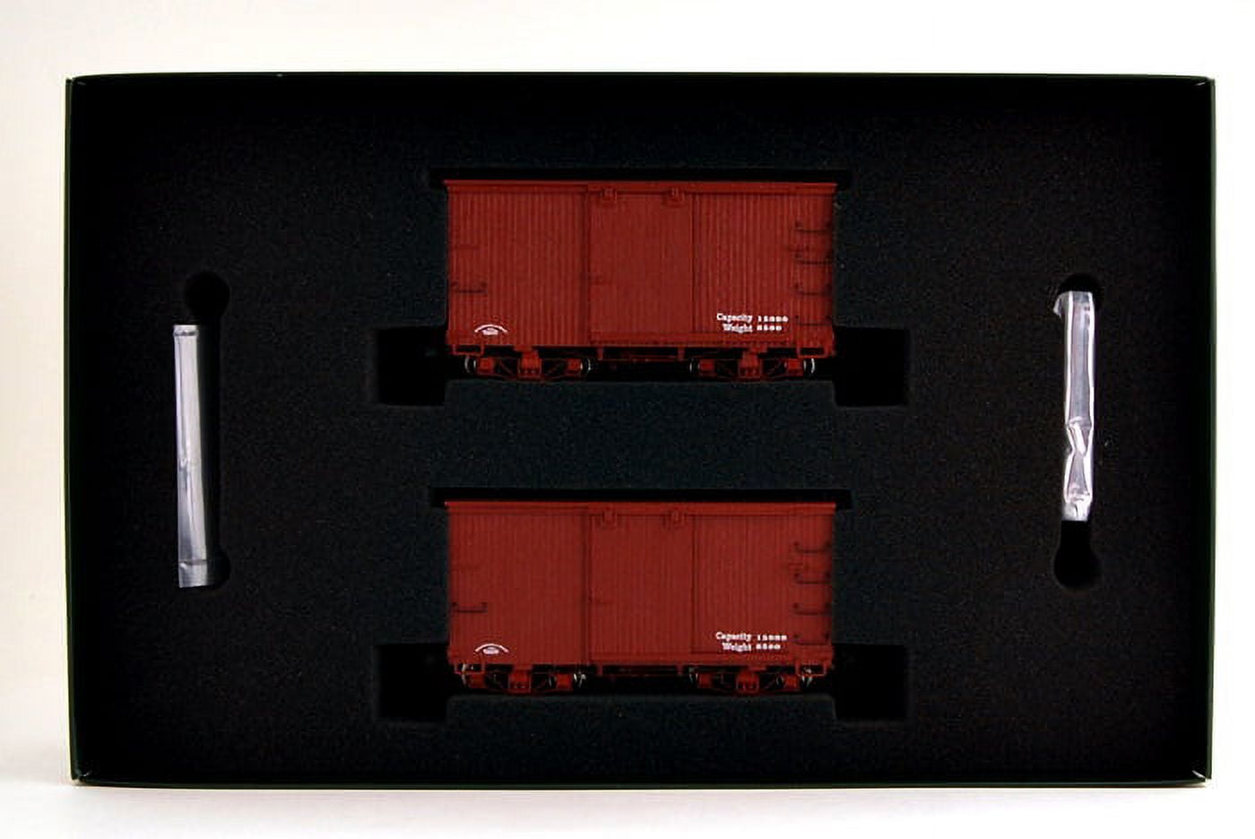 Bachmann, On30 Scale Train 18" Freight Cars Box Car (2 per box) 26501 ...