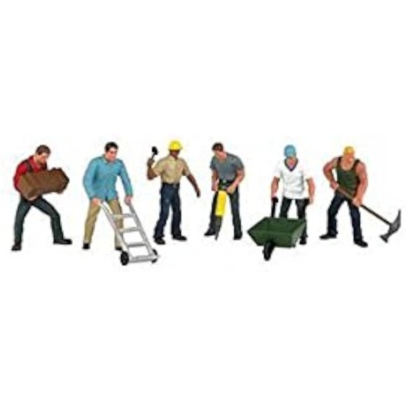 Toy Construction Worker Figures