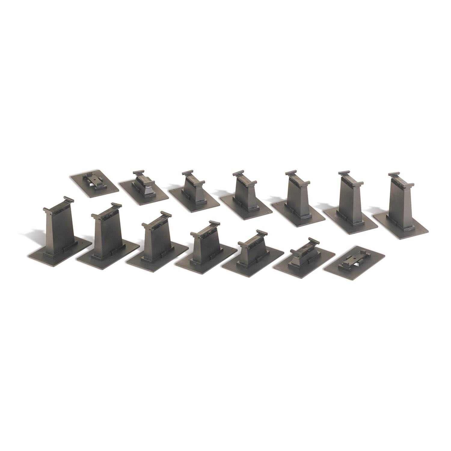 Bachmann Trains HO Scale 14 Piece E-Z Track Graduated Pier Set ...