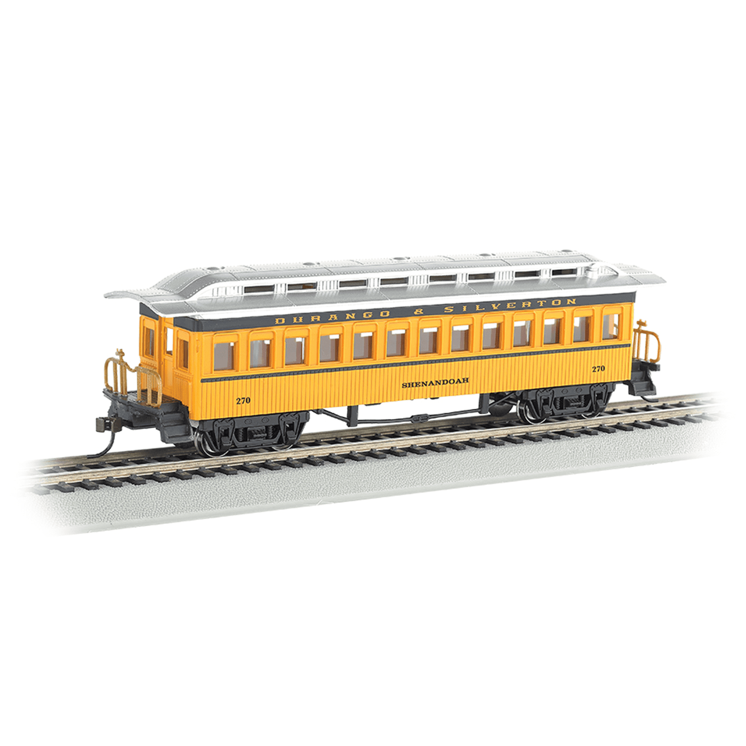 Bachmann Trains HO Scale Durango & Silverton Coach 257 Shenandoah 1860 ...