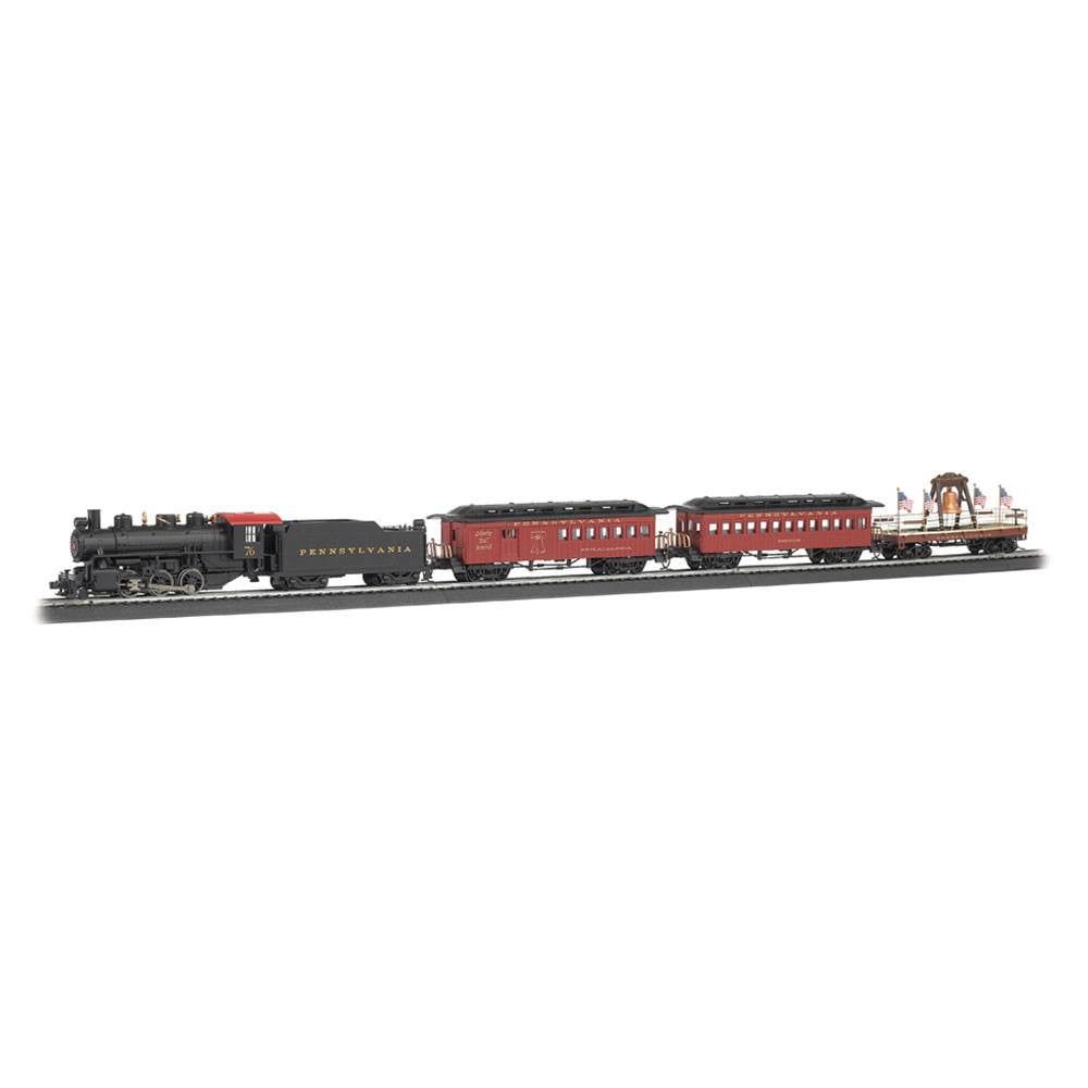 Bachmann Trains HO Scale Liberty Bell Special Electric Train w/ Track ...