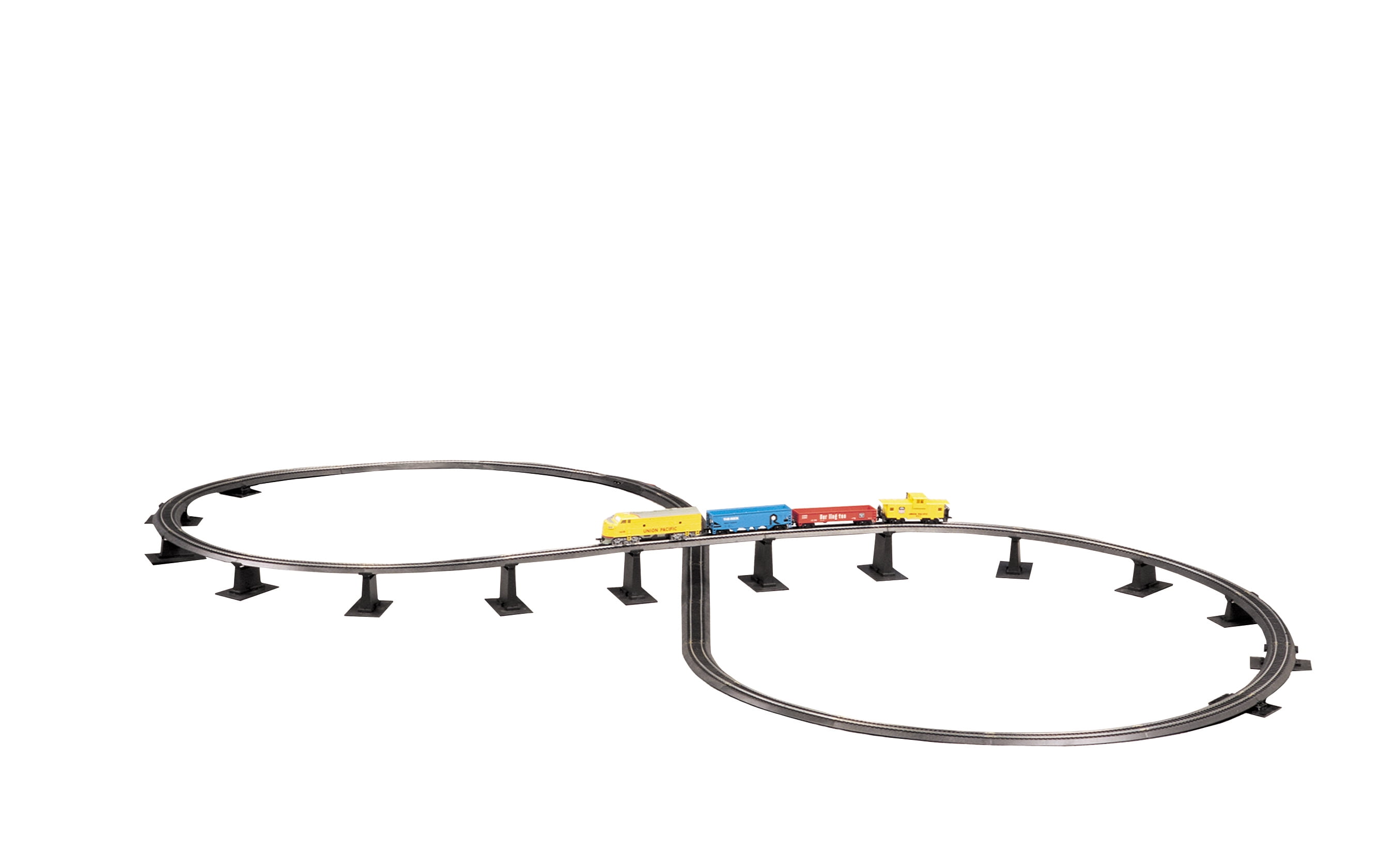 Bachmann Trains HO Scale Steel Alloy E-Z Track Over-Under Figure 8 ...