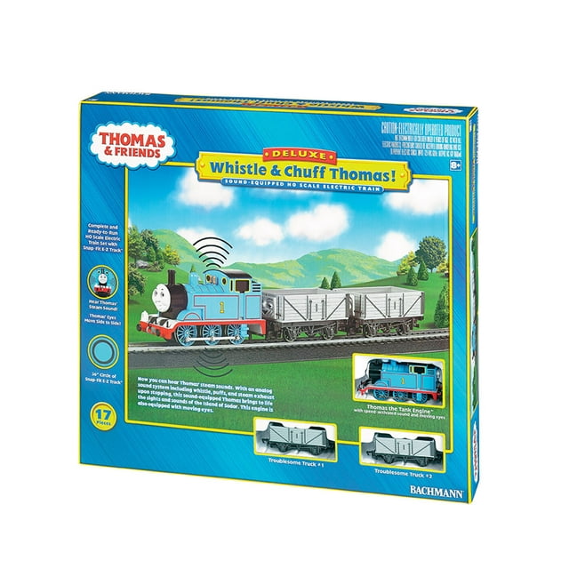 Bachmann Trains HO Standard Guage Whistle and Cuff Thomas E-Z Track ...