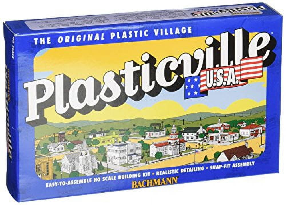 Bachmann Trains - PLASTICVILLE U.S.A. BUILDINGS - CLASSIC KITS - BARN ...
