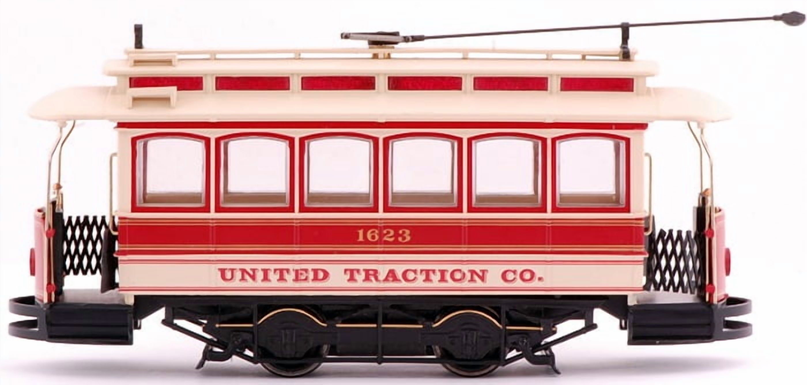 Bachmann On30 Scale Train Streetcar Analog United Traction 25128 - Walmart.com