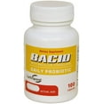 Bacid Capsules White Bacillus Coagulans Daily Probiotic 100.0 ea ...