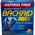 Back-Aid Maximum Strength Acetaminophen & Pamabrom Pain Relief, 28 ct ...