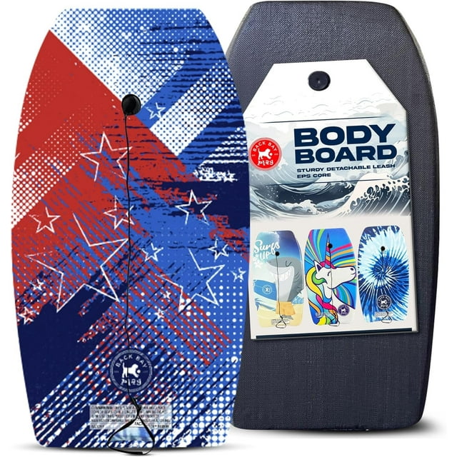 Back Bay Play 33" Body Boards - Lightweight EPS Core Boogie Boards for ...