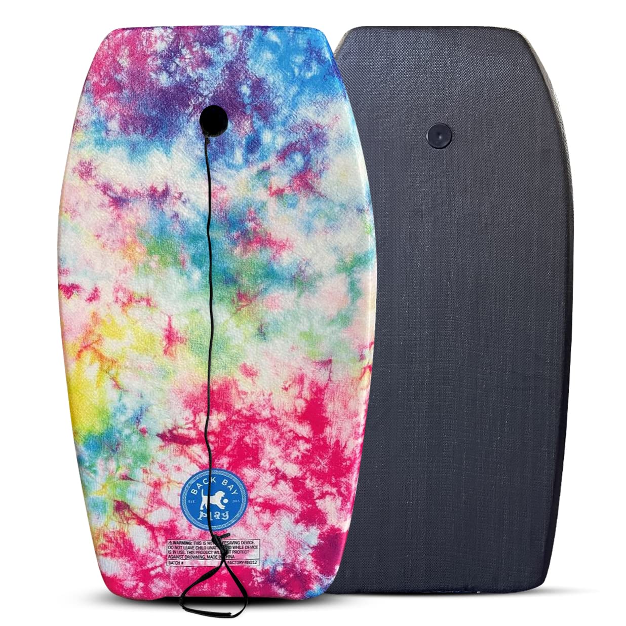 Back Bay Play 33" EPS Core Bodyboard with Wrist Leash - Cotton Candy ...