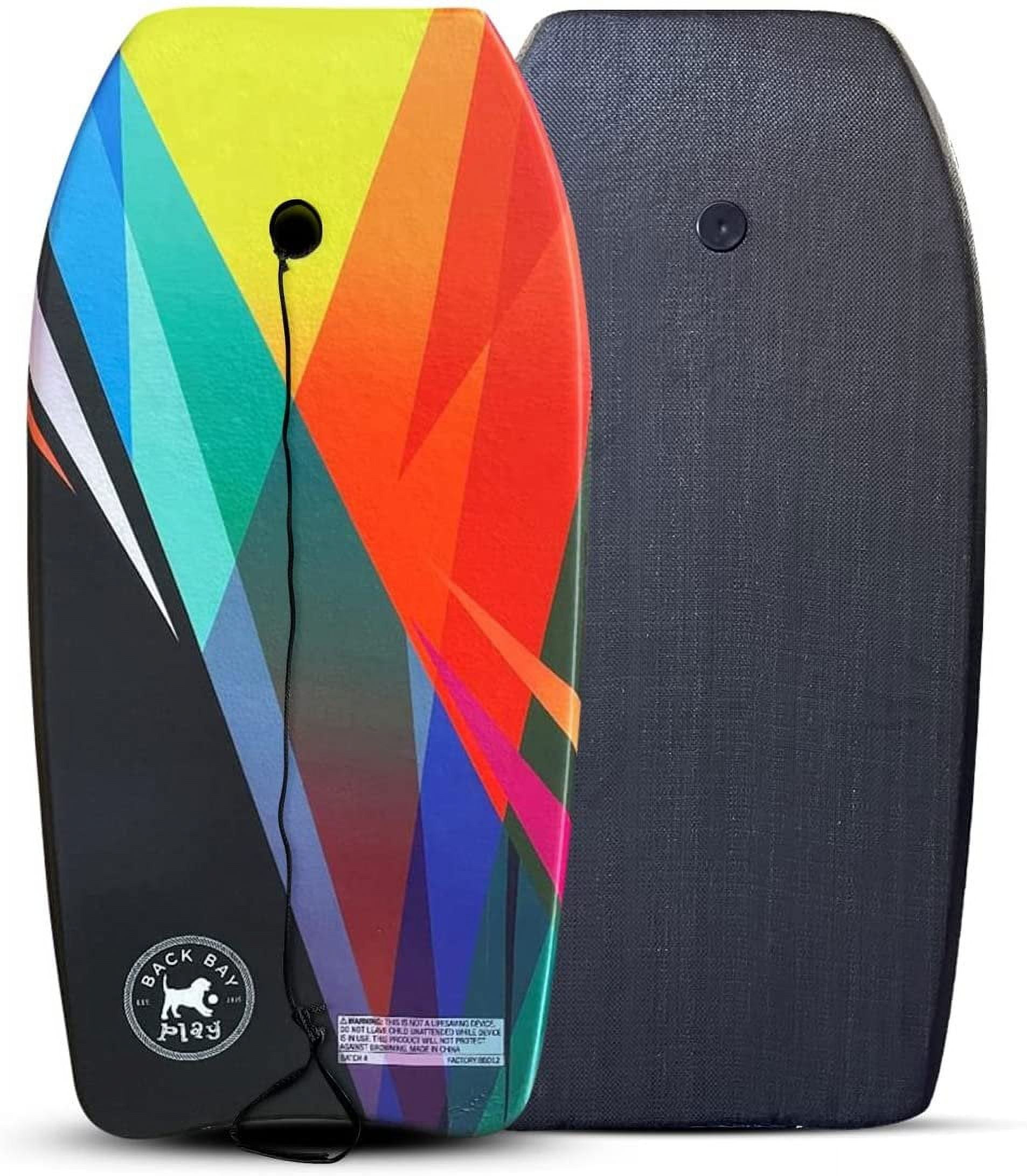 Back Bay Play 37" Body Boards - Lightweight EPS Core Boogie Boards for ...