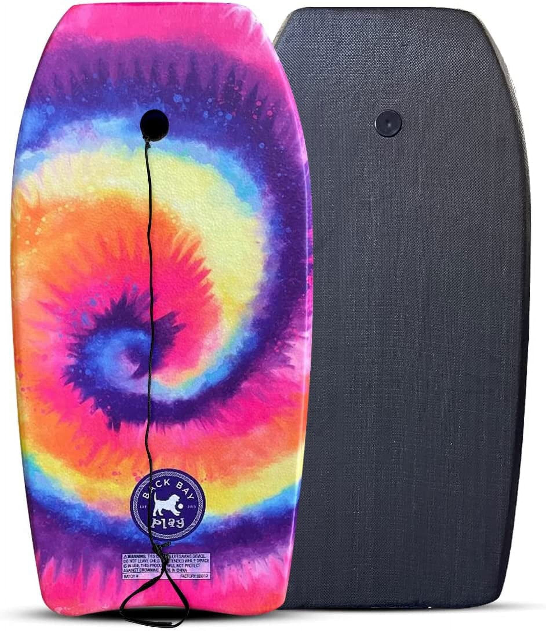 Back Bay Play 37" EPS Core Body Board - Cosmic Tie Dye Boogie Board ...
