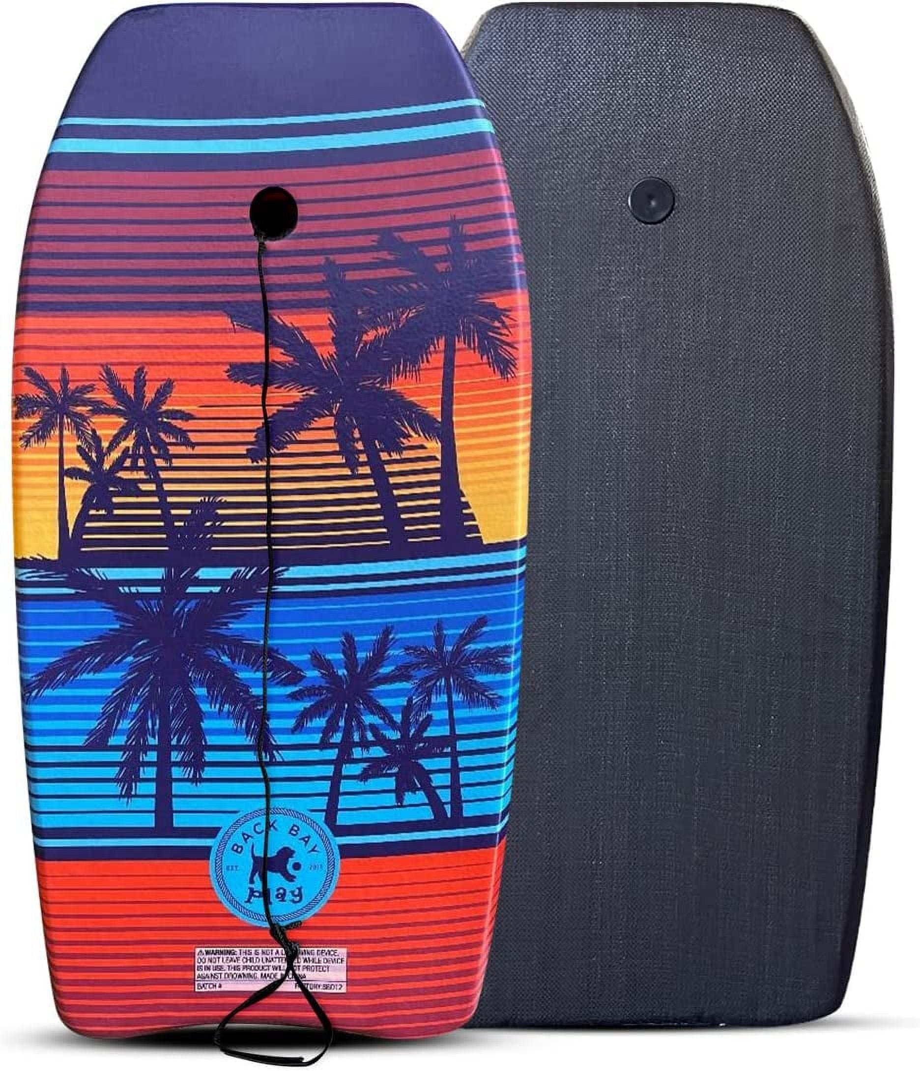 Back Bay Play 37" EPS Core Body Board for Adults & Kids - Sunset Beach ...