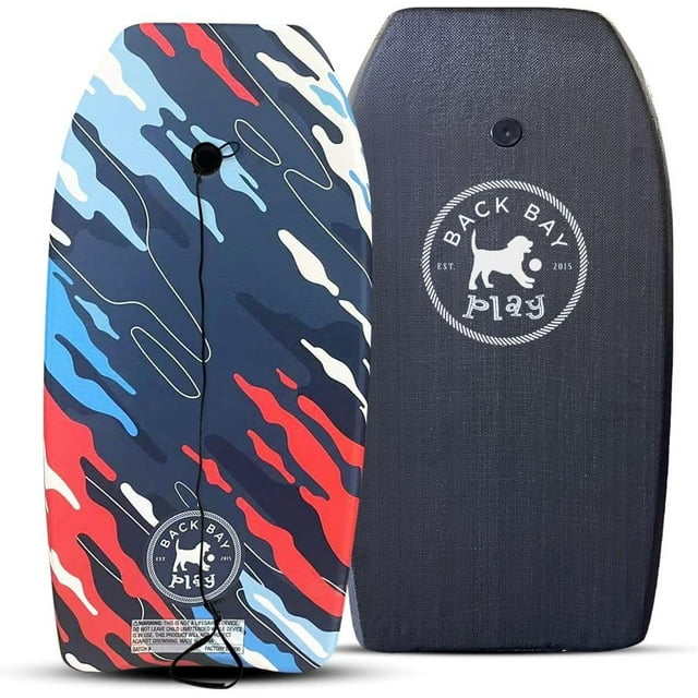 Back Bay Play 37" EPS Core Body Board - Tiger Camo Boogie Board with ...