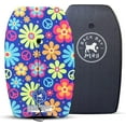 Back Bay Play Kids EPS Core Body Board - 26" Groovy Flowers Boogie ...