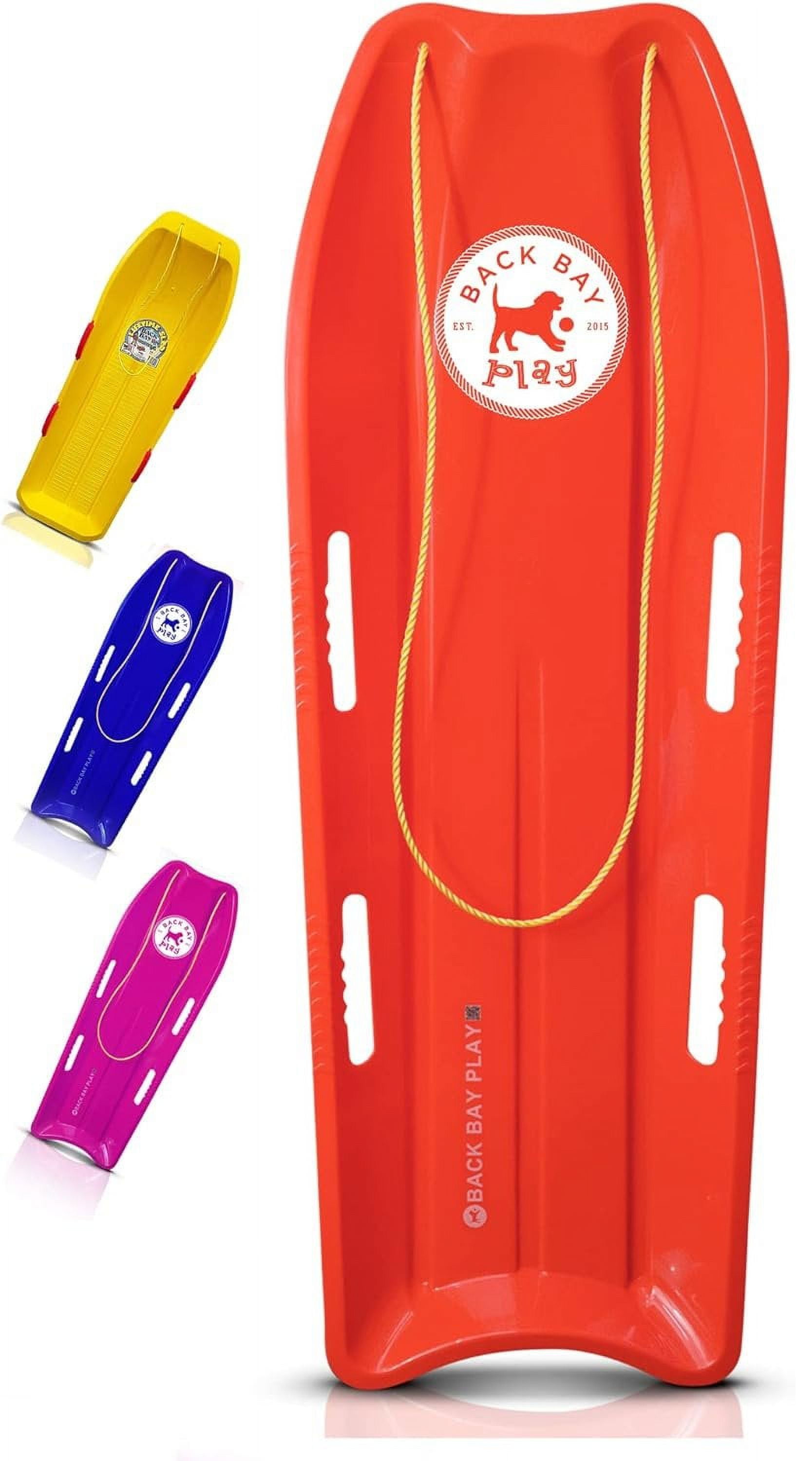 Back Bay Play Lifetime Snow Sled Two Rider Downhill Outdoor, Toboggan ...