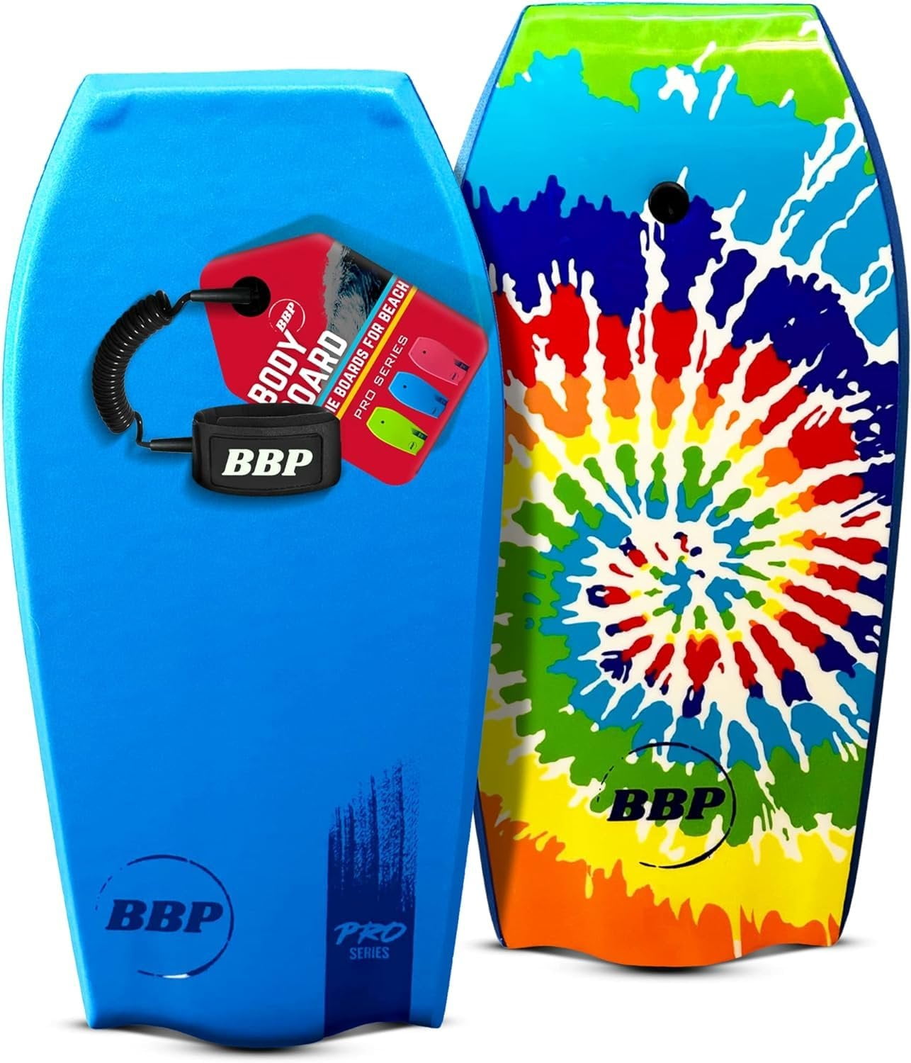 "Back Bay Play Pro Series 37"" Bodyboard with Wrist Leash, Slick Bottom ...