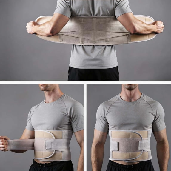 Back Brace For Men Lower Back，Back Braces，Lifting Belt，Breathable Work ...