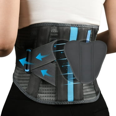Heated Back Brace for Lower Back Pain, Heating Lumbar Support Belt with ...