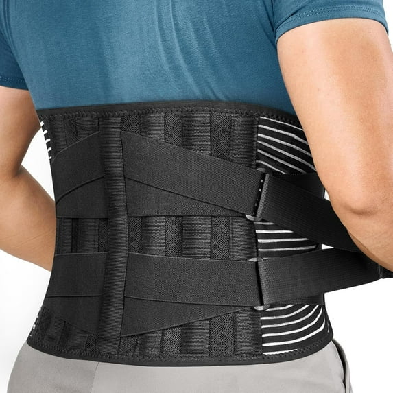 Back Brace for Lower Back Pain Relief, Anti-skid Lumbar Support Belt ...
