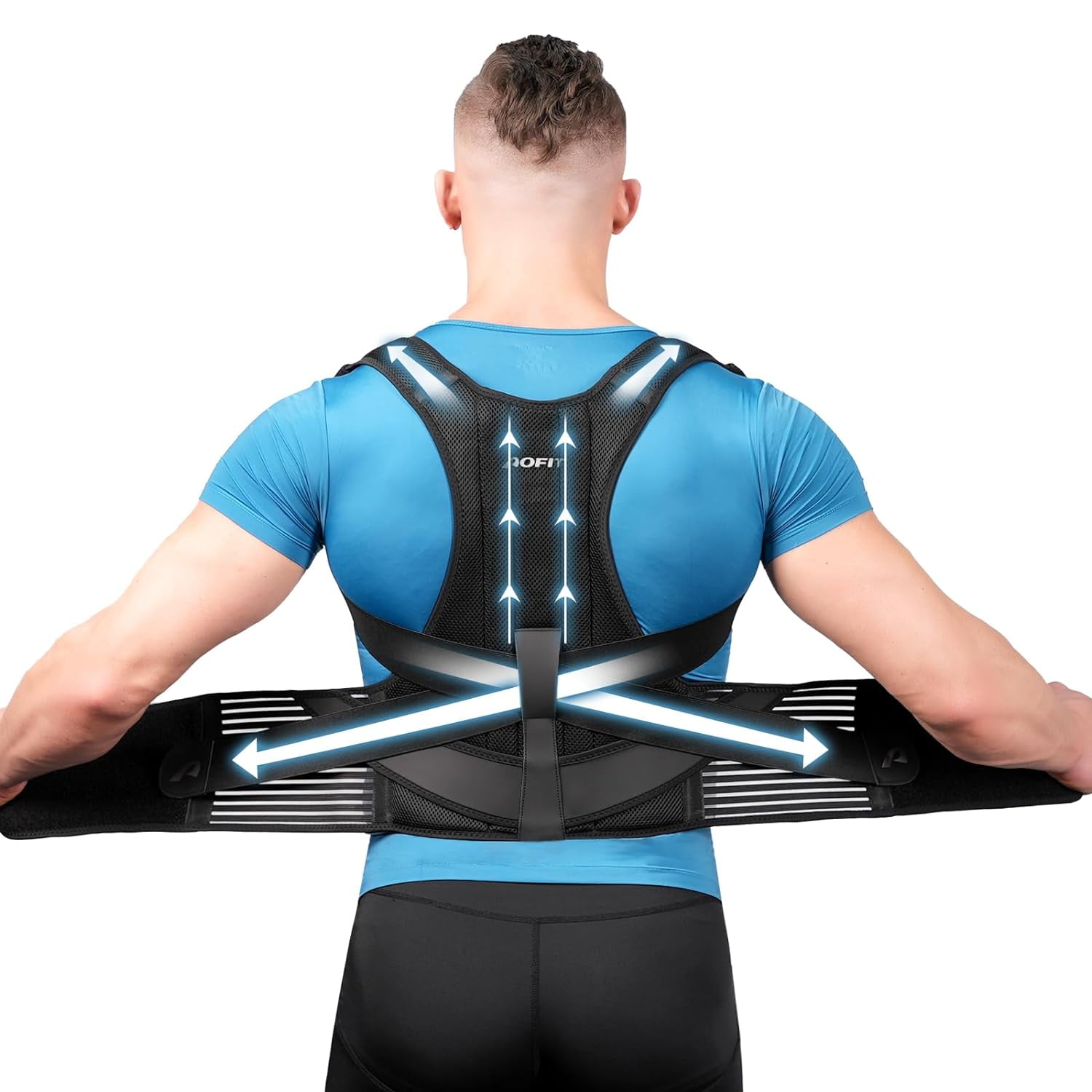 Back Brace for Men Women Lower Back Pain Relief , Back Support Belt ...