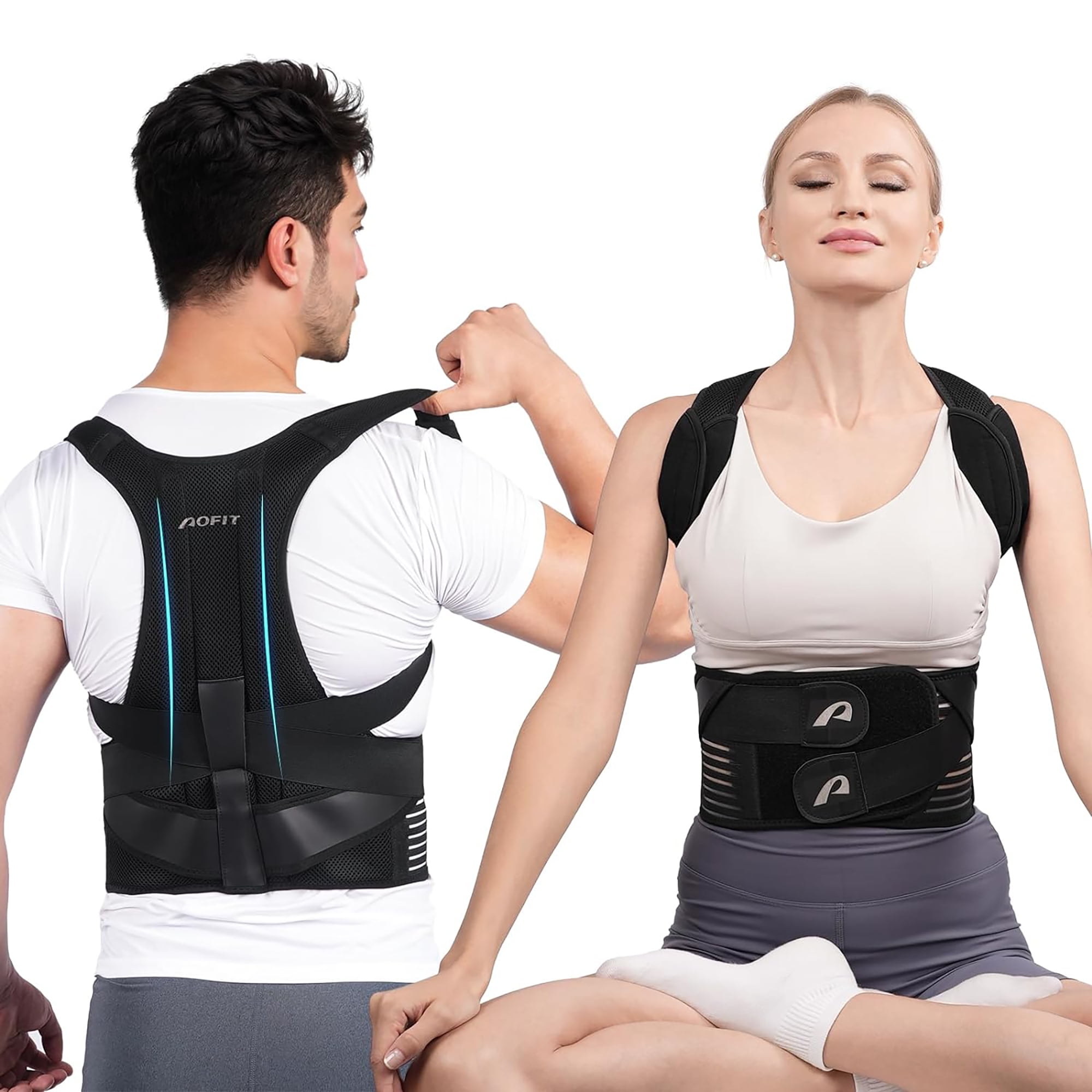 Back Brace for Men Women Lower Back Pain Relief , Back Support Belt ...