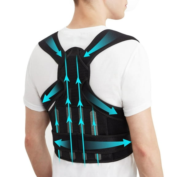 XIRQI Back Brace Posture Corrector for Men Women, Shoulder Straightener ...