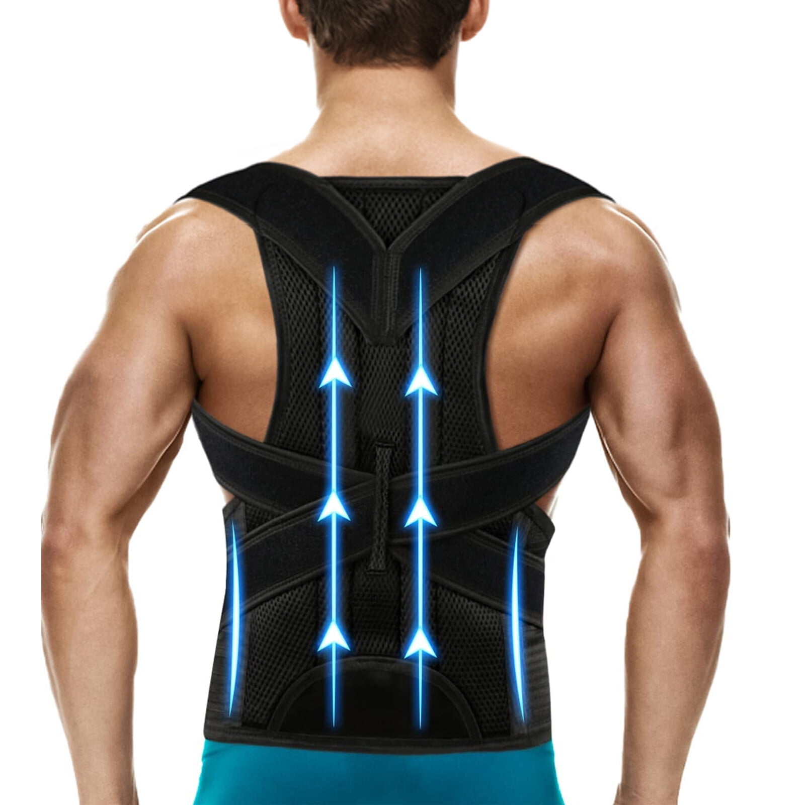 Back Brace Posture Corrector for Women and Men - Adjustable Posture ...