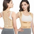 Back Brace Posture Corrector for Women & Men, Adjustable Shoulder ...