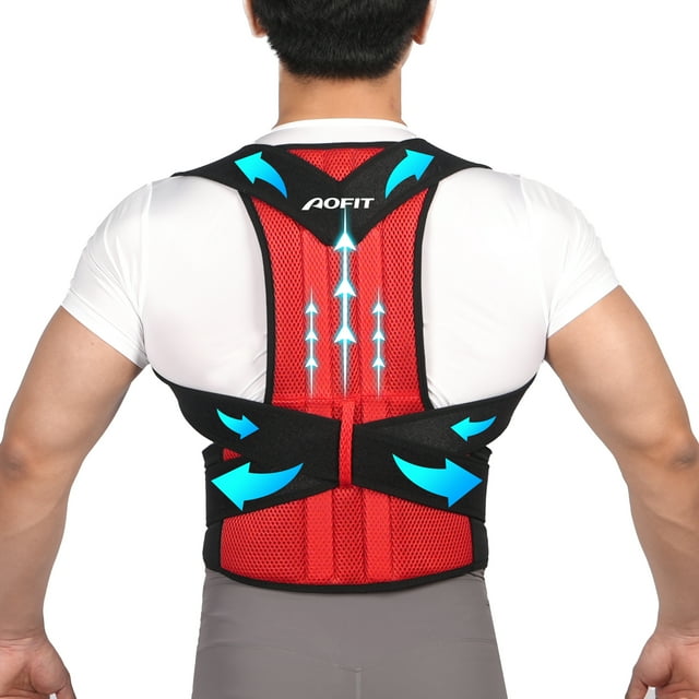 Back Brace Posture Corrector for Women and Men, Back Support Belt Back ...