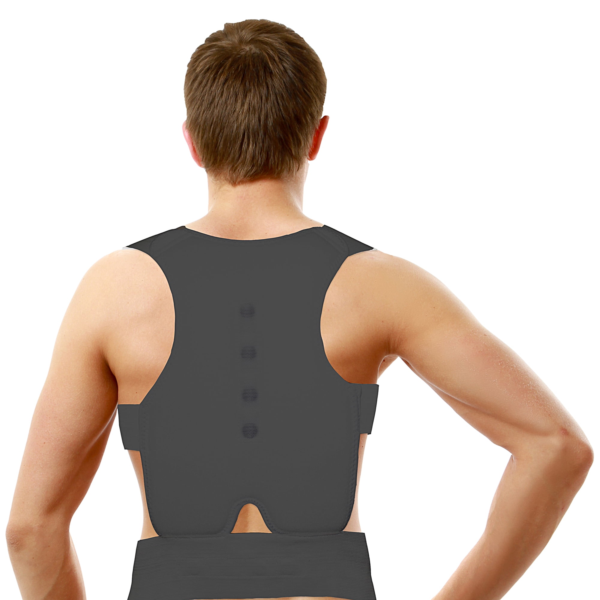 Back Brace Posture Corrector with Lumbar Support Belt - Walmart.com