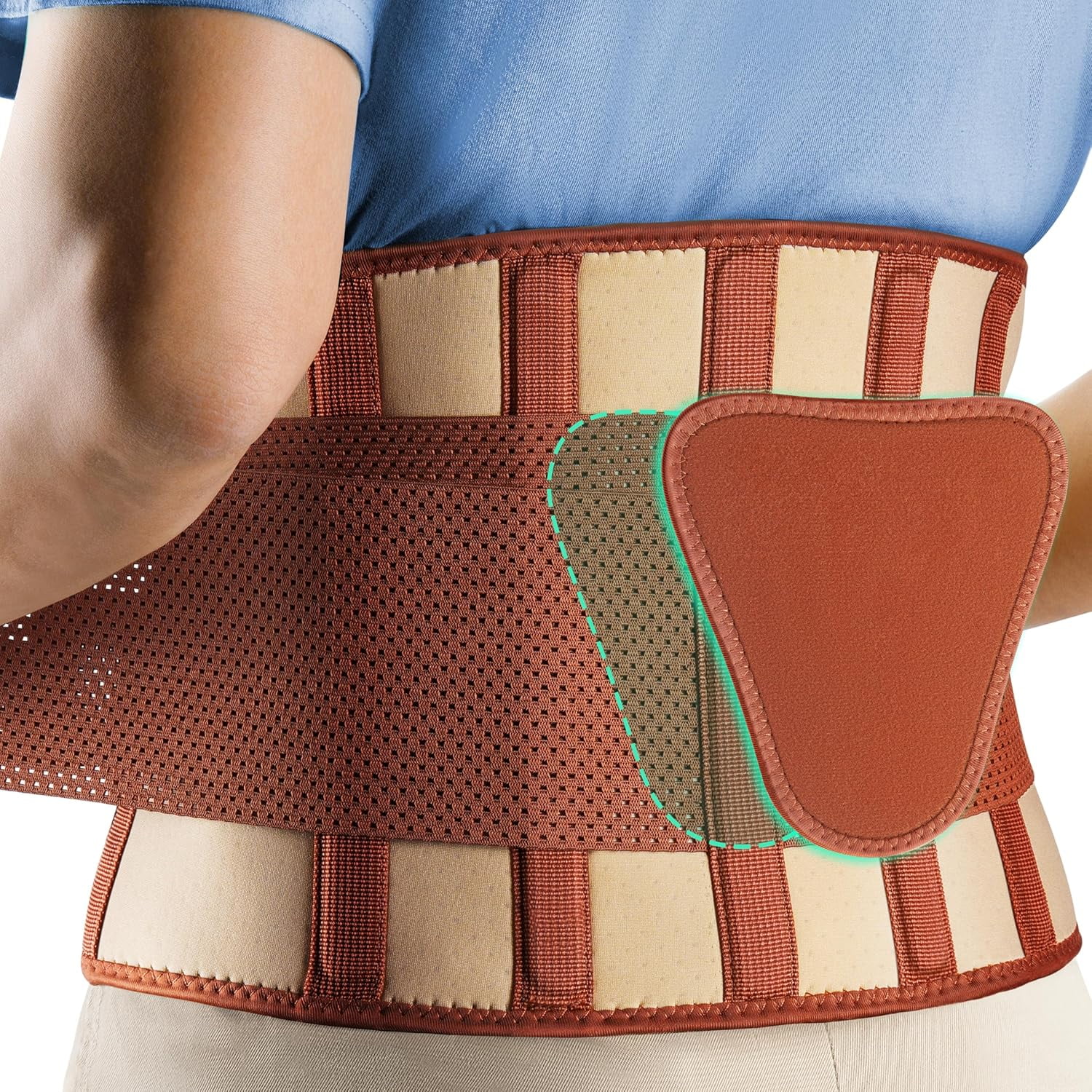 Back Brace Support Belt-Lumbar Support Back Brace for Back Pain ...
