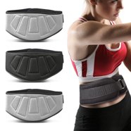 Valeo VRL6 6-Inch Padded Leather Lifting Belt For Men And Women With ...
