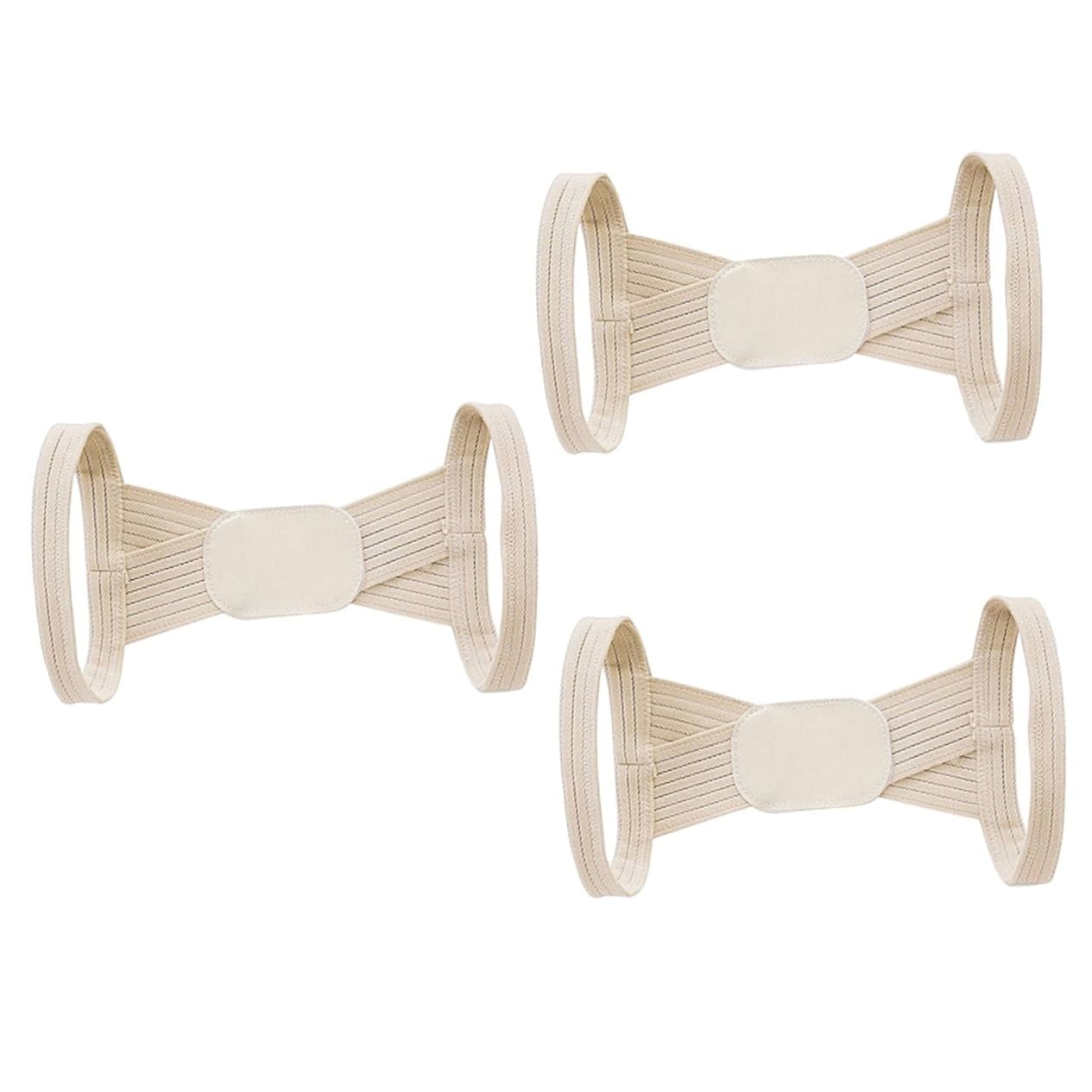 Back Brace Tank Top Posture Support 3pcs Hunchback Posture Belt s Vest ...